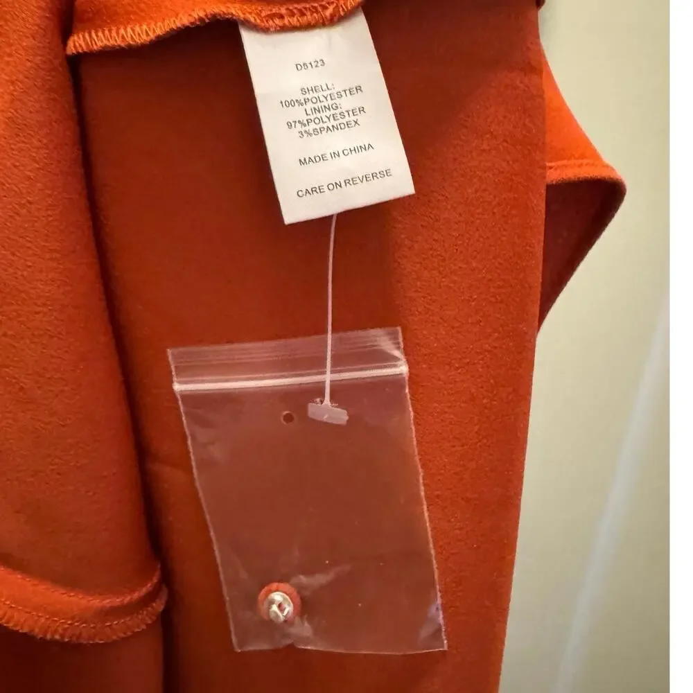 Alexia Admor | Dresses | Alexia Admor Yesenia Womens Rust Orange ...